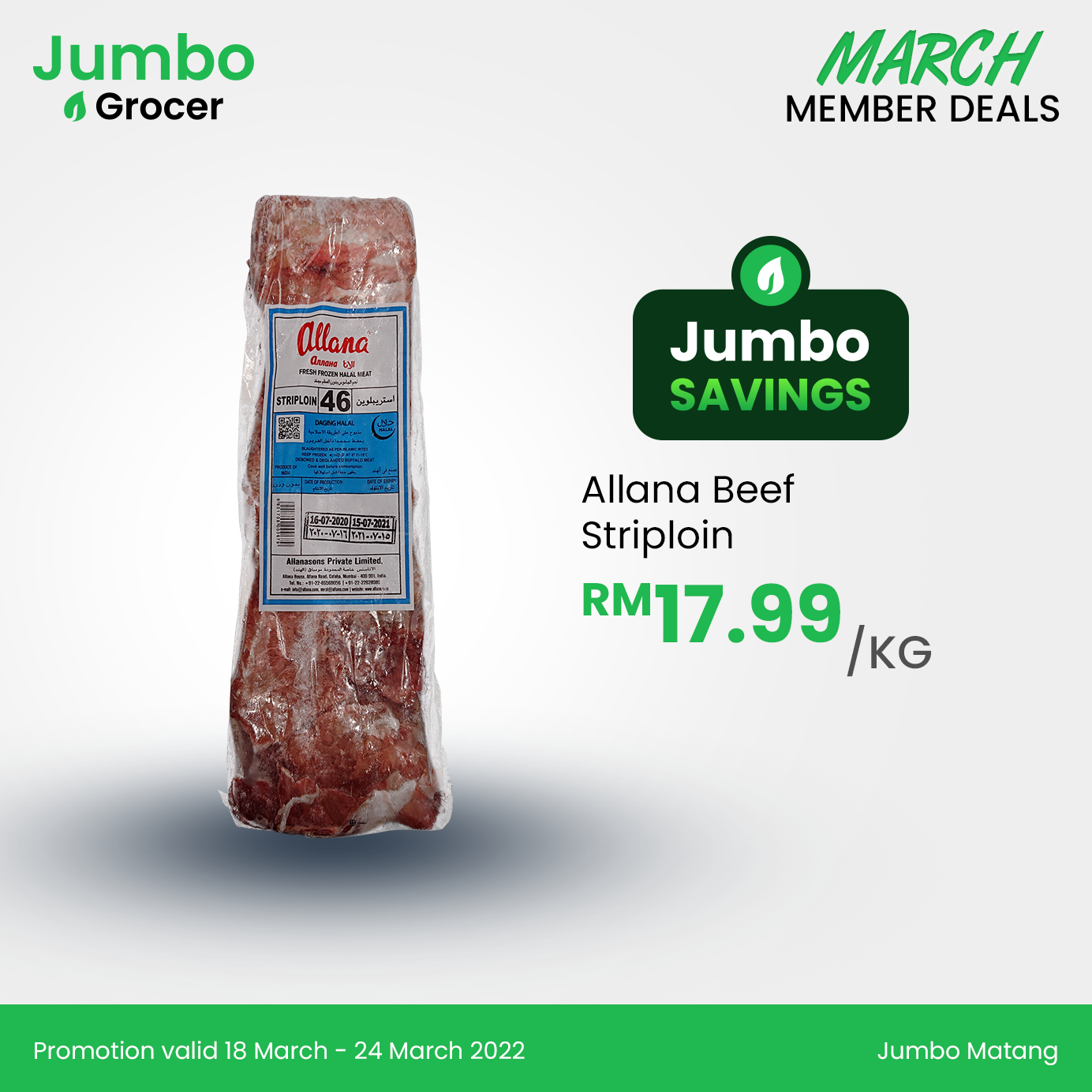 March Member Deals Promo - Jumbo Grocer