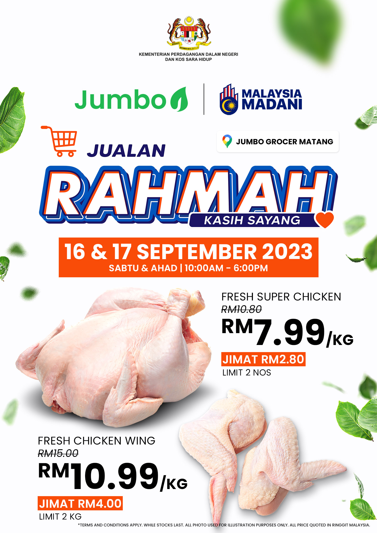 Program Jualan Rahmah 2023 - Jumbo Grocer Matang - Jumbo Grocer